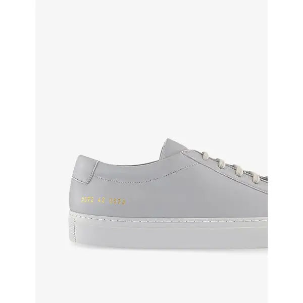COMMON PROJECTS Achilles Leather Trainers - Light Grey