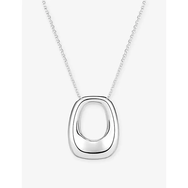 SIF JAKOBS Pianura Grande Sterling Necklace - Silver