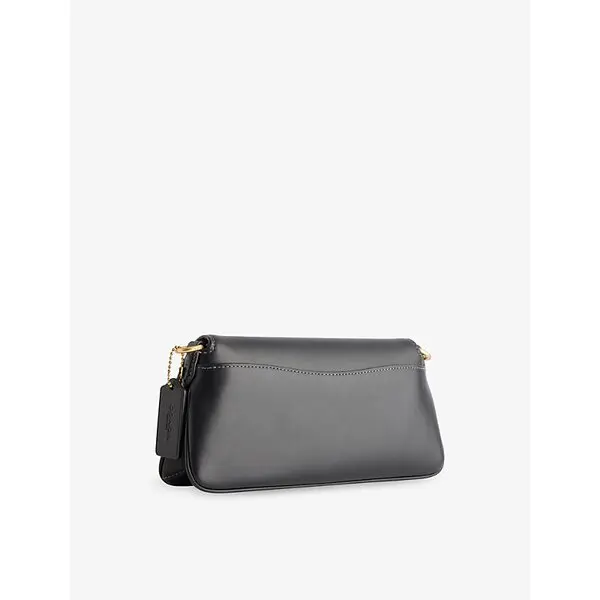 COACH Leather Shoulder Bag - Black