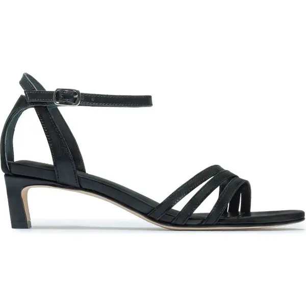 Bernardo Lima Low Heel Sandal - Black