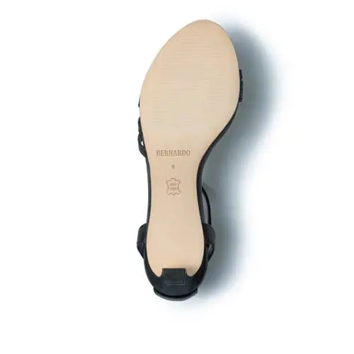 Bernardo Lima Low Heel Sandal - Black