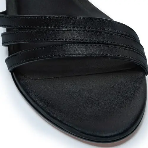 Bernardo Lima Low Heel Sandal - Black