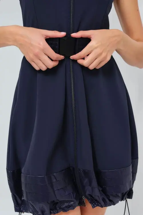 Anatomie Katana Performance Belted Sleeveless Dress