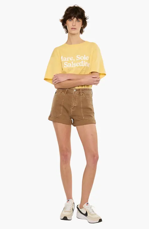 KANCAN Clara High Rise Mom Shorts