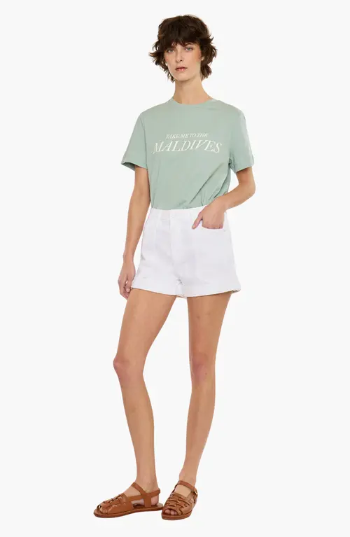 KANCAN Clara High Rise Mom Shorts