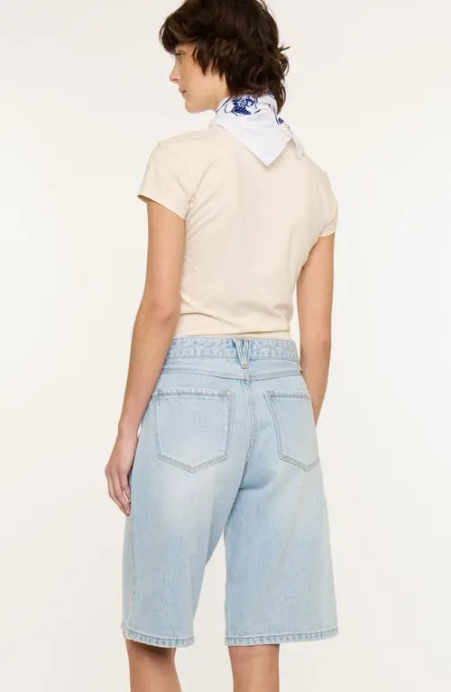KANCAN Low Slung Baggy Denim Jort