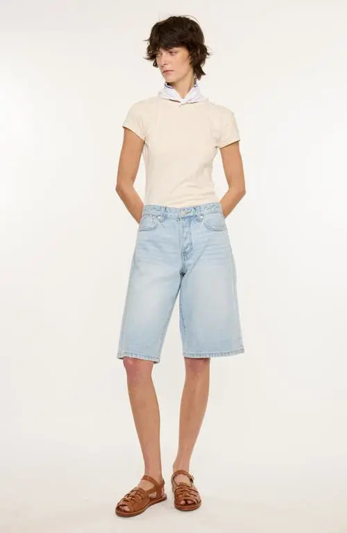 KANCAN Low Slung Baggy Denim Jort