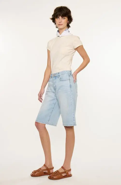 KANCAN Low Slung Baggy Denim Jort