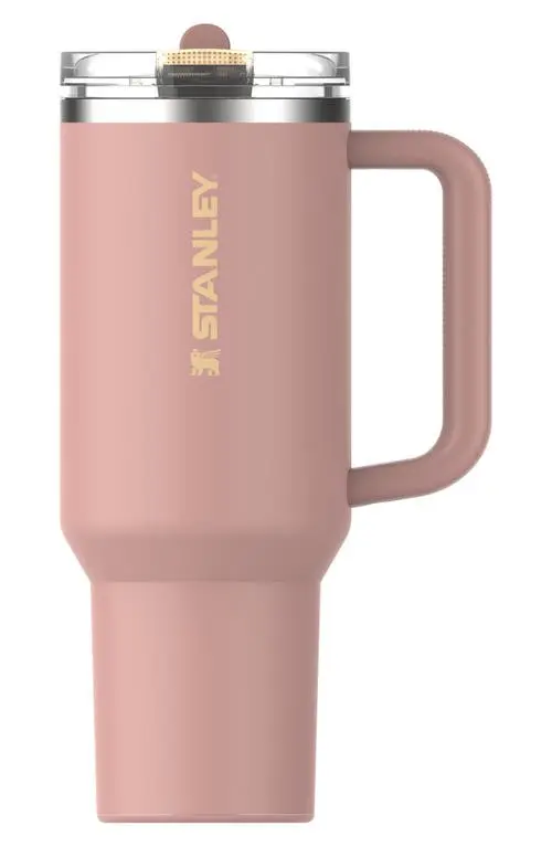 STANLEY The Quencher Protour Flip Straw 40-ounce Tumbler - Peach Rose