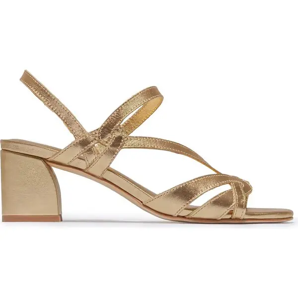 Bernardo Gyoda Strappy Sandal - Gold