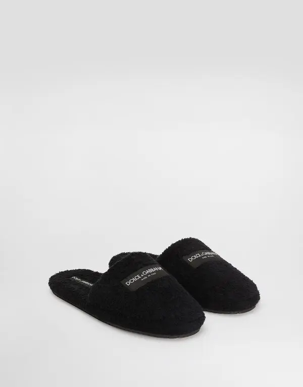 Dolce & Gabbana Dg Hotel Terry Slippers