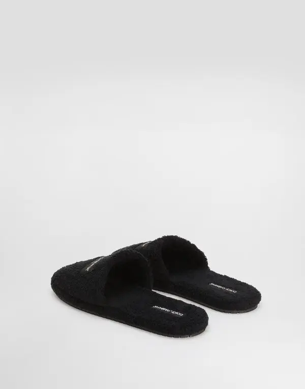 Dolce & Gabbana Dg Hotel Terry Slippers