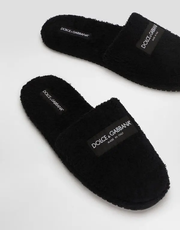 Dolce & Gabbana Dg Hotel Terry Slippers