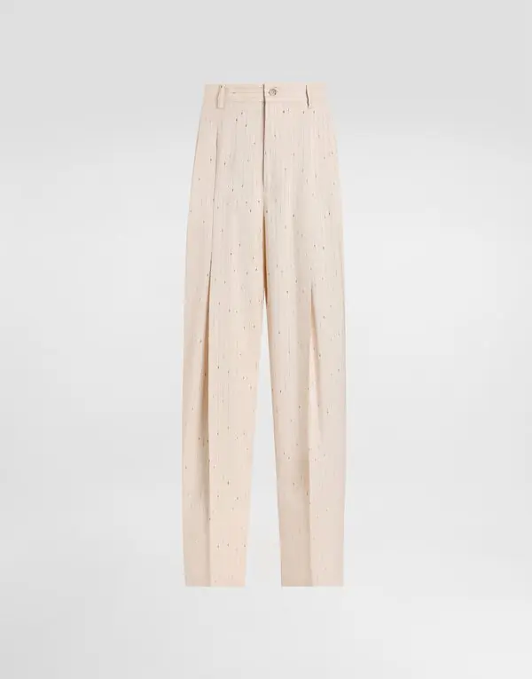 Dolce & Gabbana Pinstriped Trousers - Multicolor