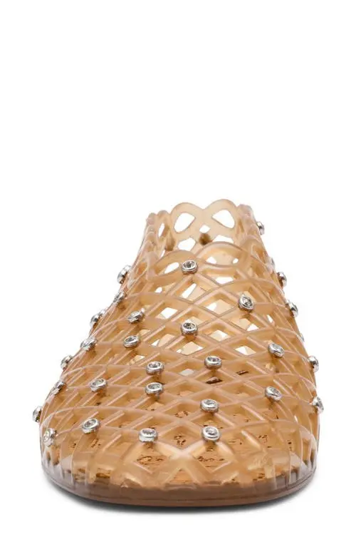 Steve Madden Grove Rhinestone Jelly Flat