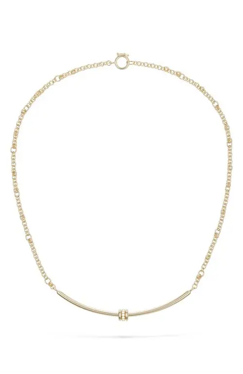 SPINELLI KILCOLLIN Gravity Arc Diamond Necklace - Yellow Gold