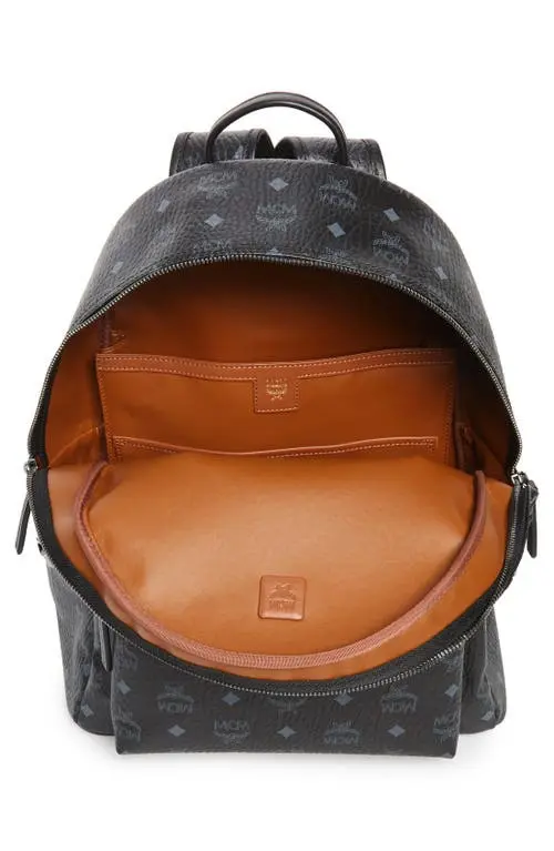 Mcm Medium Stark Visetos Studded Backpack