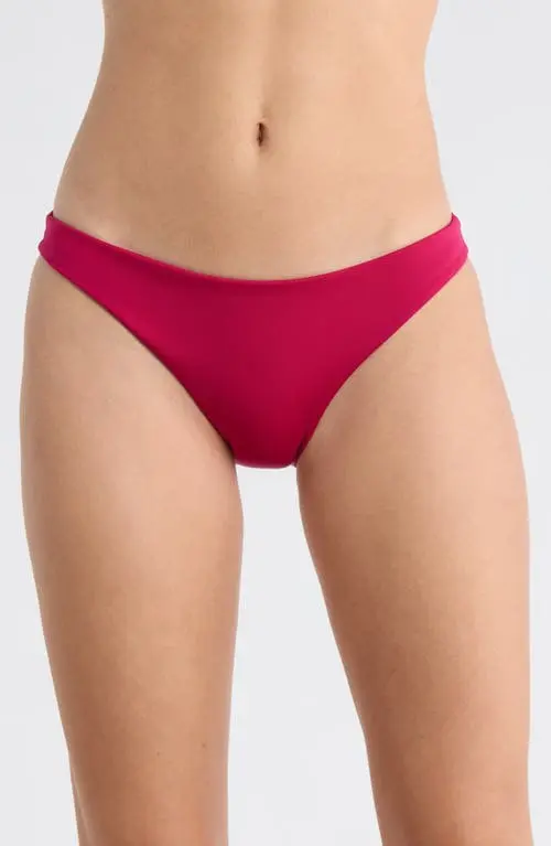 LEFT ON FRIDAY Hipster Bikini Bottom - Pepper