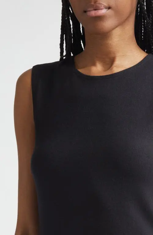 LESET Lauren Short Sleeve Crewneck Tank