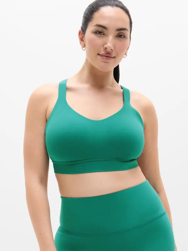 Athleta Perfect Form Sports Bra D-dd - Alpine