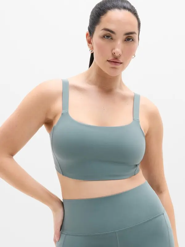 Athleta Reform Adjustable Sports Bra D-dd - Botanical