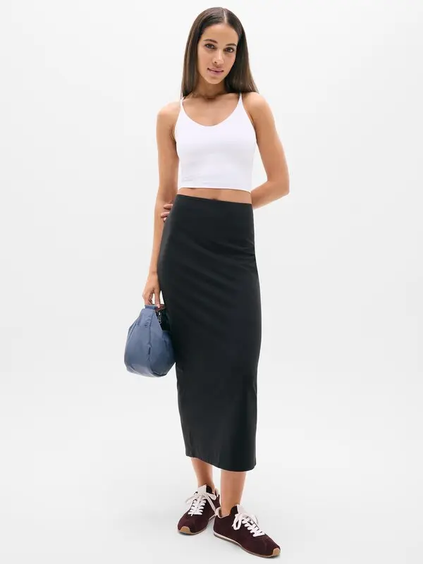 Athleta High Rise Maxi Skirt - Black