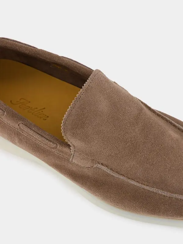AURELIEN Yacht Loafers - Brown