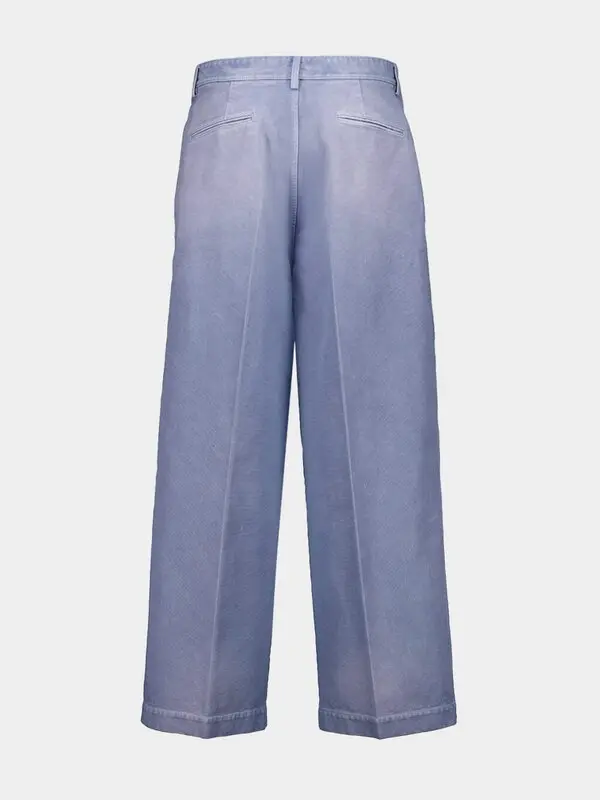 Marni Pleated Wide-leg Trousers