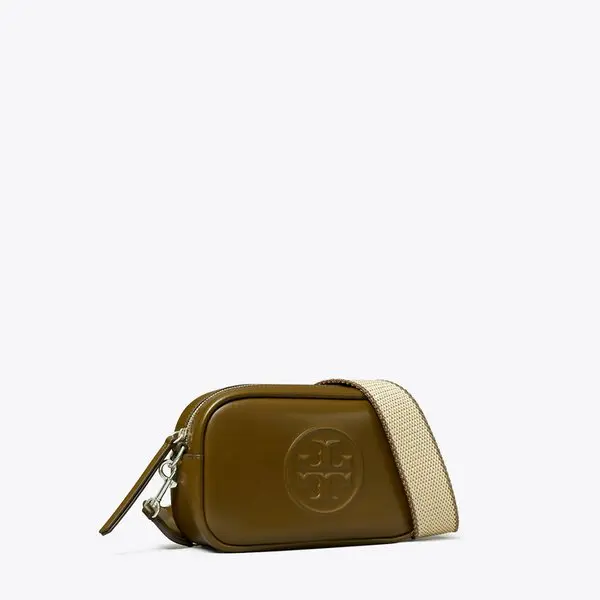 Tory Burch Mini Miller Natuura™ Crossbody Bag - Dark Olive