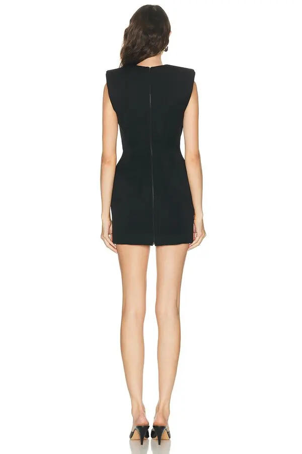 MUGLER Mini Dress - Black