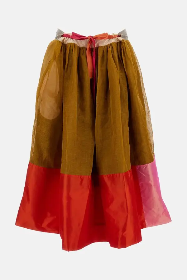 DANIELA GREGIS Reversible Balloon Skirt - Multicolor