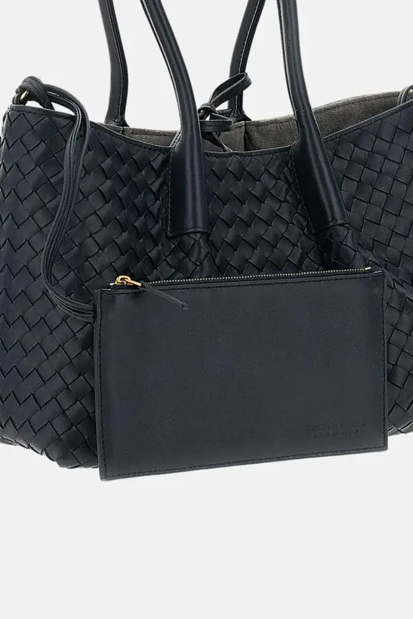 Bottega Veneta Medium Pinacoteca Tote Bag - Blue