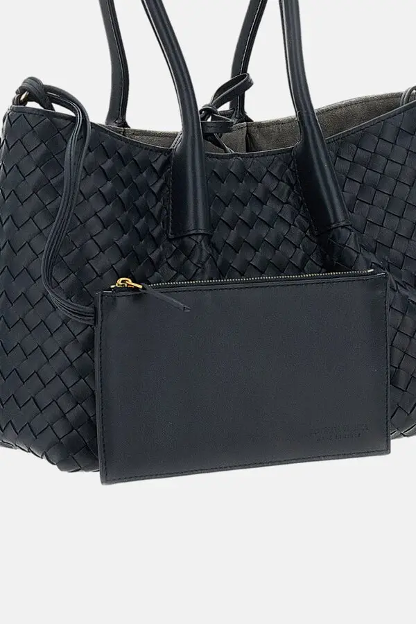 Bottega Veneta Medium Pinacoteca Tote Bag - Blue
