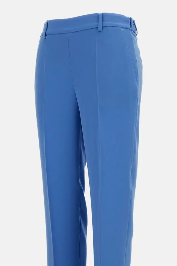 Alberto Biani Straight-leg Trousers - Sky Blue