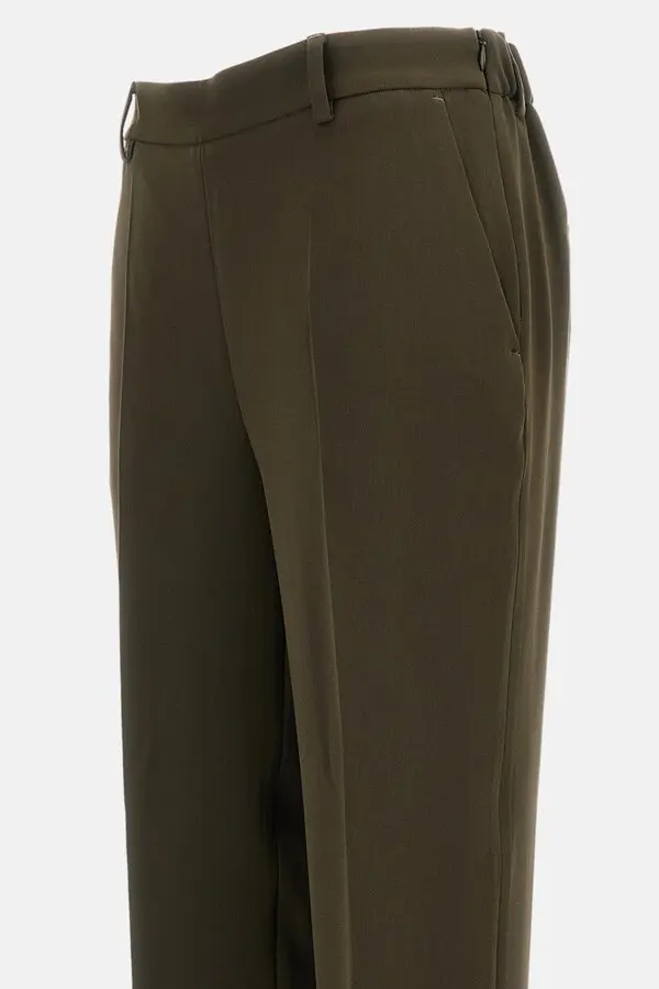 Alberto Biani Straight-leg Trousers - Verde