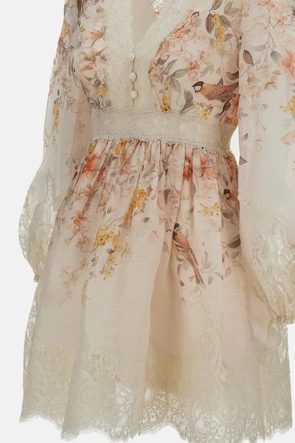 Zimmermann Luna Lace Lantern Dress