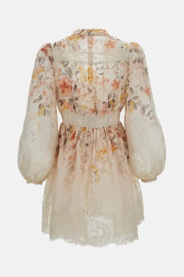 Zimmermann Luna Lace Lantern Dress