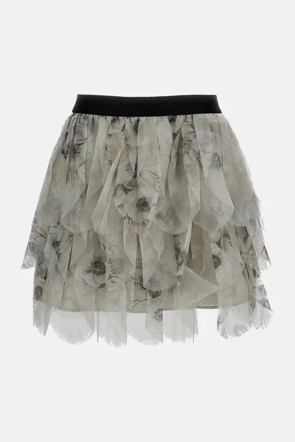 Max Mara Talc Mini Skirt - Grey