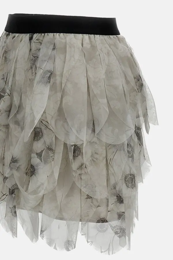 Max Mara Talc Mini Skirt - Grigio
