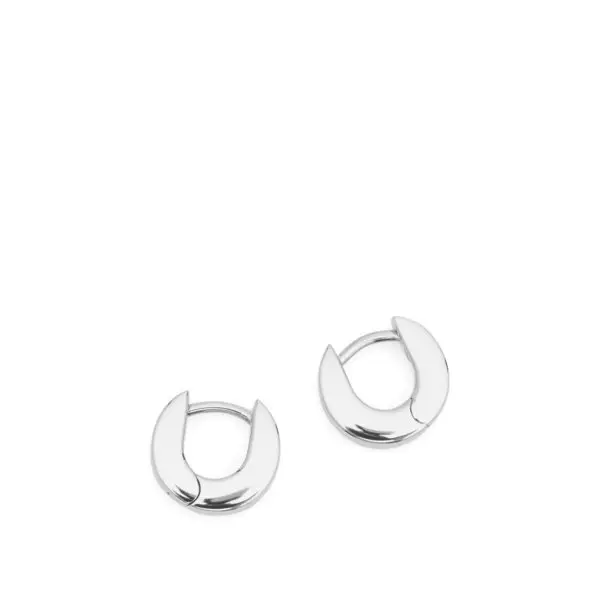 Tom Wood Beck Huggies Earrings - Silver