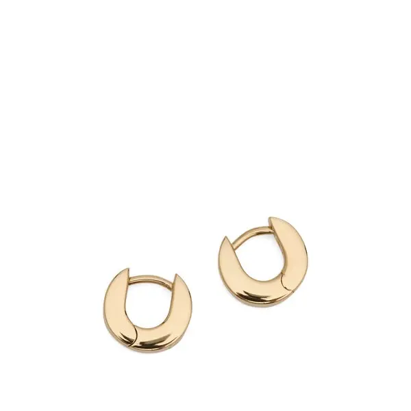 Tom Wood Beck Huggies Earrings - Gold