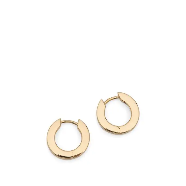 Tom Wood Beck Hoop Earrings - Gold