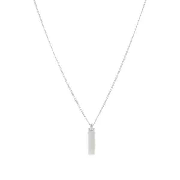 Tom Wood 21.5" Id Pendant Necklace - Silver