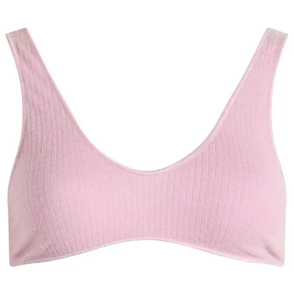 SKIMS Seamless Sheer Wool Bralette - Halite