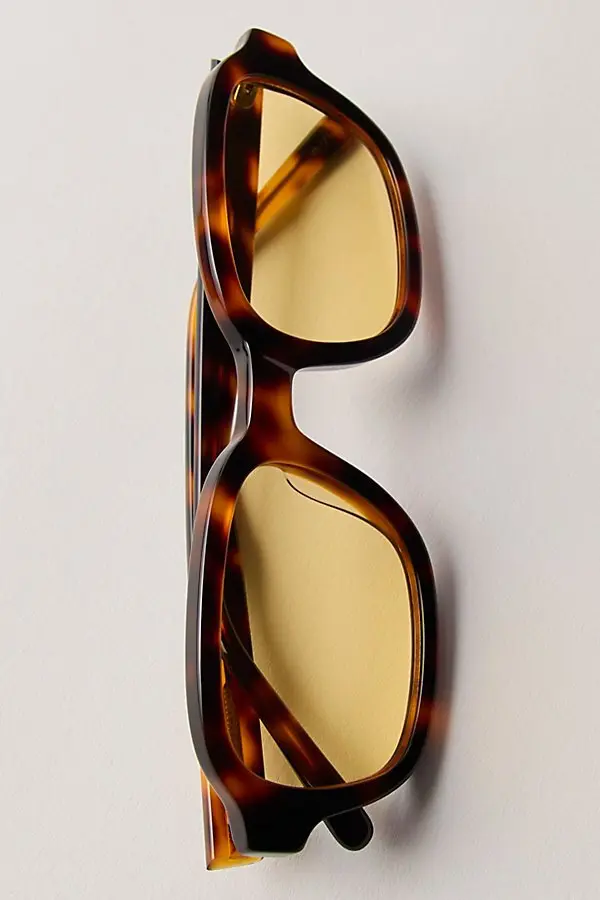 BANBE The Immy Sunglasses - Caramel Tort/yellow
