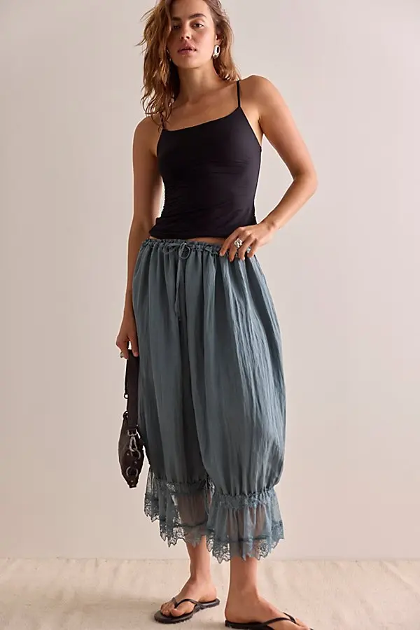 Free People Charlie Microfiber Cami - Black