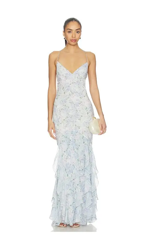 For Love & Lemons Elea Maxi Dress