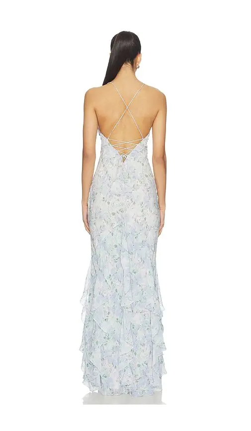 For Love & Lemons Elea Maxi Dress