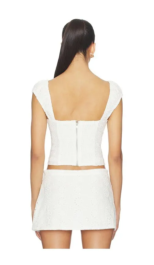 BY.DYLN Aisha Eyelet Top