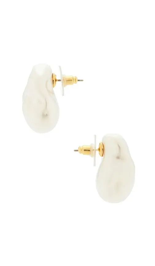 Lele Sadoughi Worth Ave Button Earrings